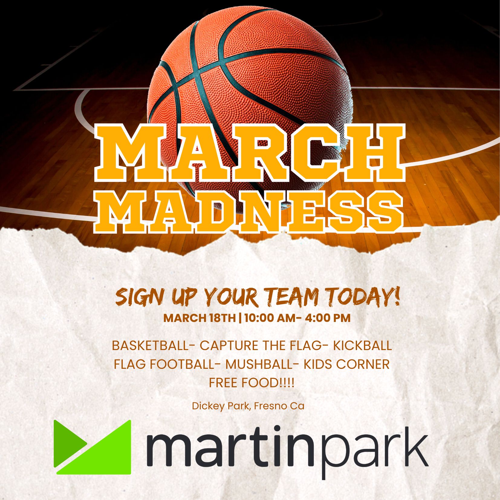 March Madness – Martin Park